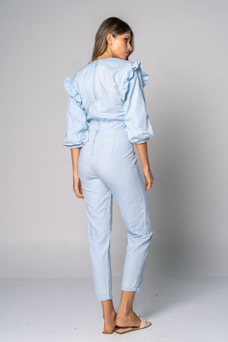 Enterizo Con Cinturón – Jeans & Blouses